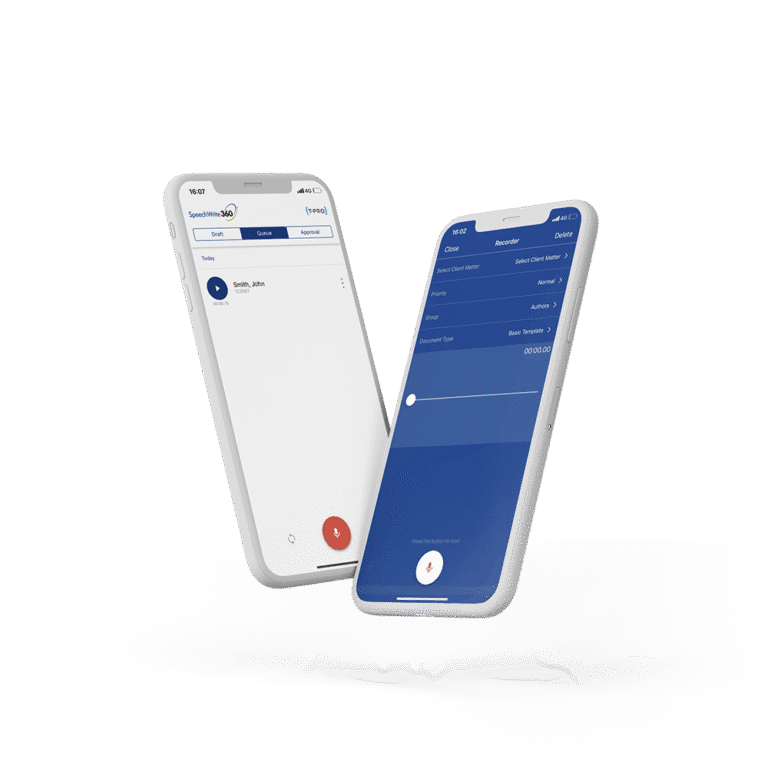 SpeechWrite 360 Mobile Digital Dictation App - SpeechWrite